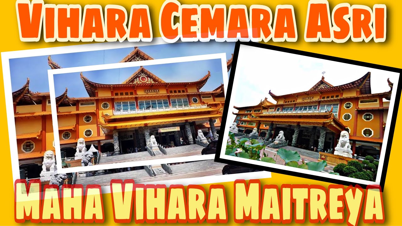 WISATA MURAH VIHARA CEMARA ASRI MEDAN | MAHA VIHARA MAITREYA - YouTube
