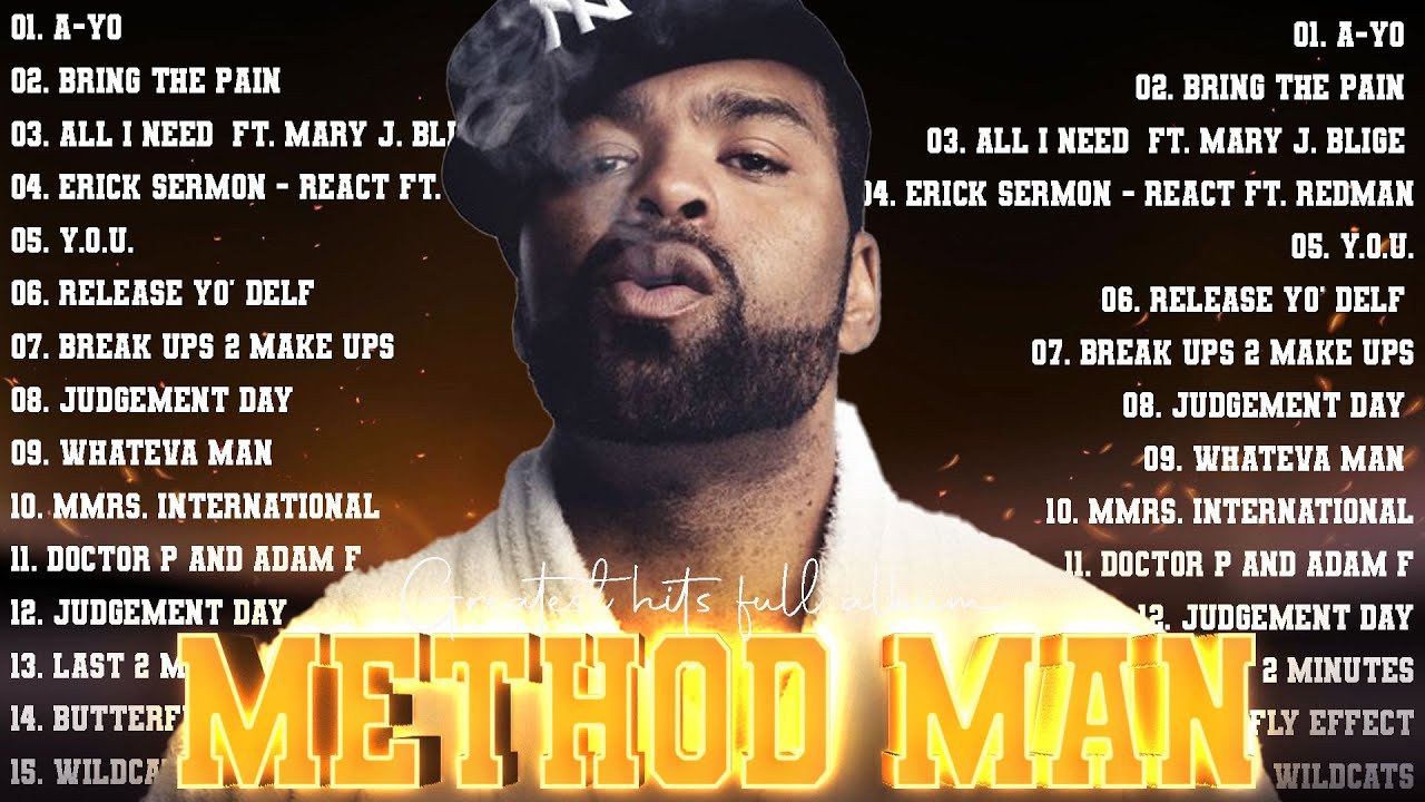 Method Man Best Remixes Mix - Best Songs Method Man - Rap Hip Hop 2023 ...