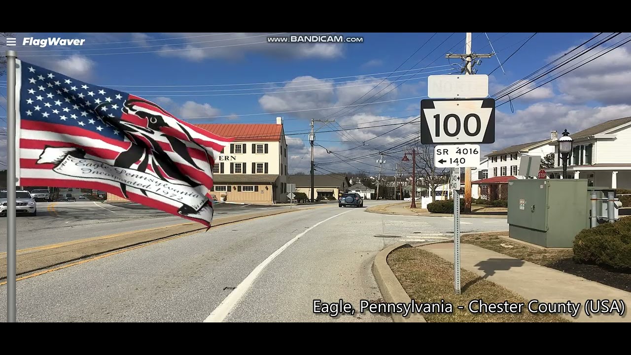 Eagle, Pennsylvania Flag - Chester County - YouTube