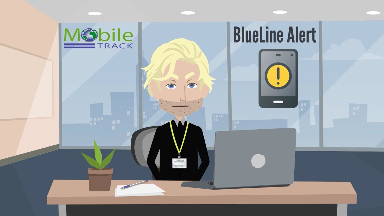 Mobiele Alarmeringsknop - BlueLine Alert - YouTube