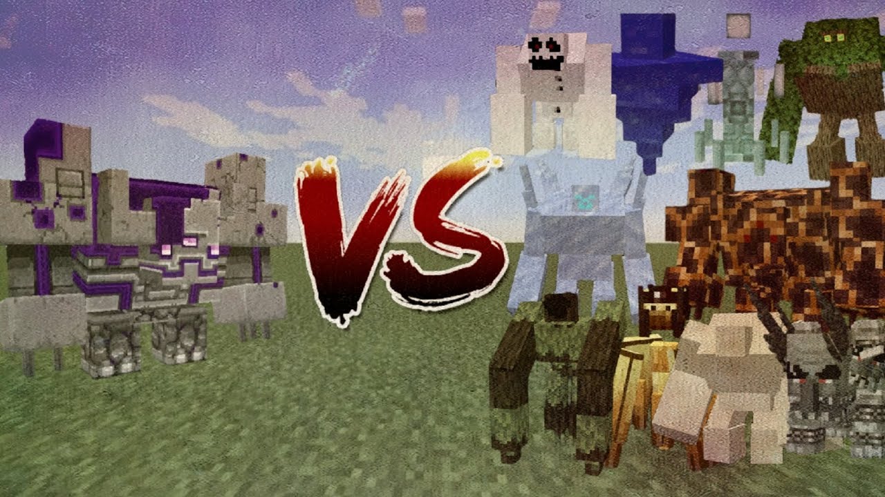 Rampage monstrosity vs Rez Boss Creature | minecraft mob battle | - YouTube