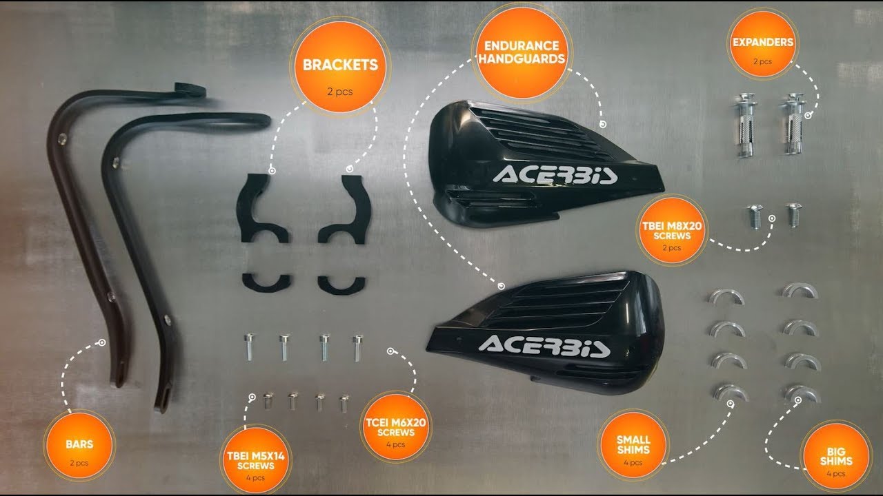 ENDURANCE Handguards - Installation Guide - YouTube