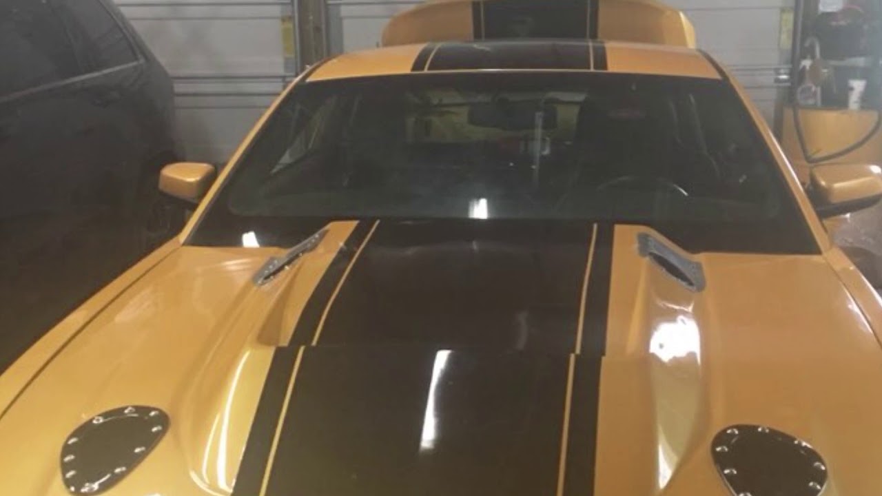 Twin turbo faceplated t56 coyote - YouTube