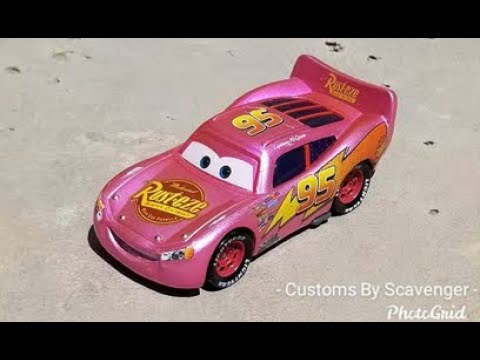 Metallic Pink Lightning McQueen (Custom) - YouTube