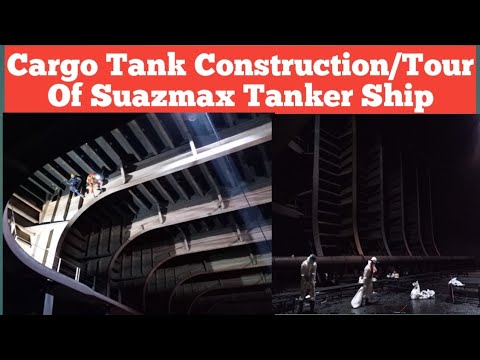 How Constructed A Cargo Tank On Tanker Ship | Cargo Tank Tour Of Tanker ...