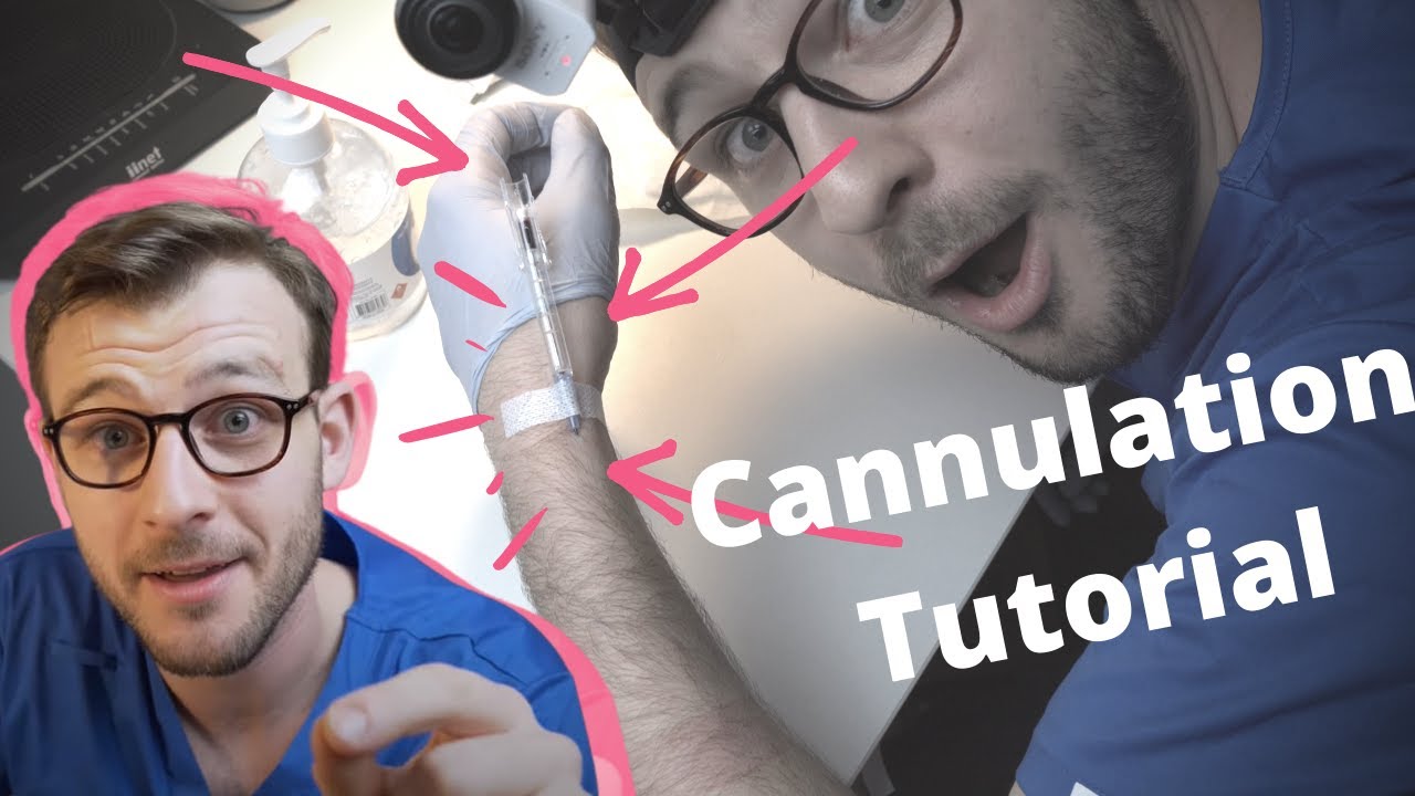 How To IV Cannulate. (Yourself... One-Handed...) - YouTube