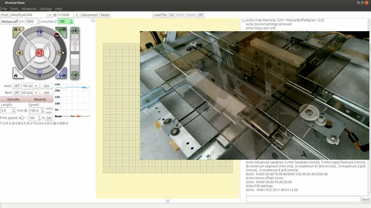 Homemade 3D Printer -- Part 3 : Complete mess, But .. !! - YouTube
