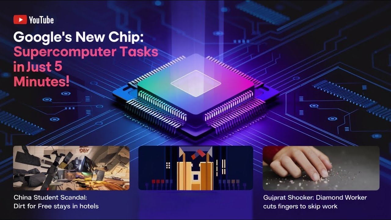 NEWS| AKHBAR| GOOGLE NEW CHIP| CHINA HOTEL BOY| SURAT DIAMOND WORKER ...