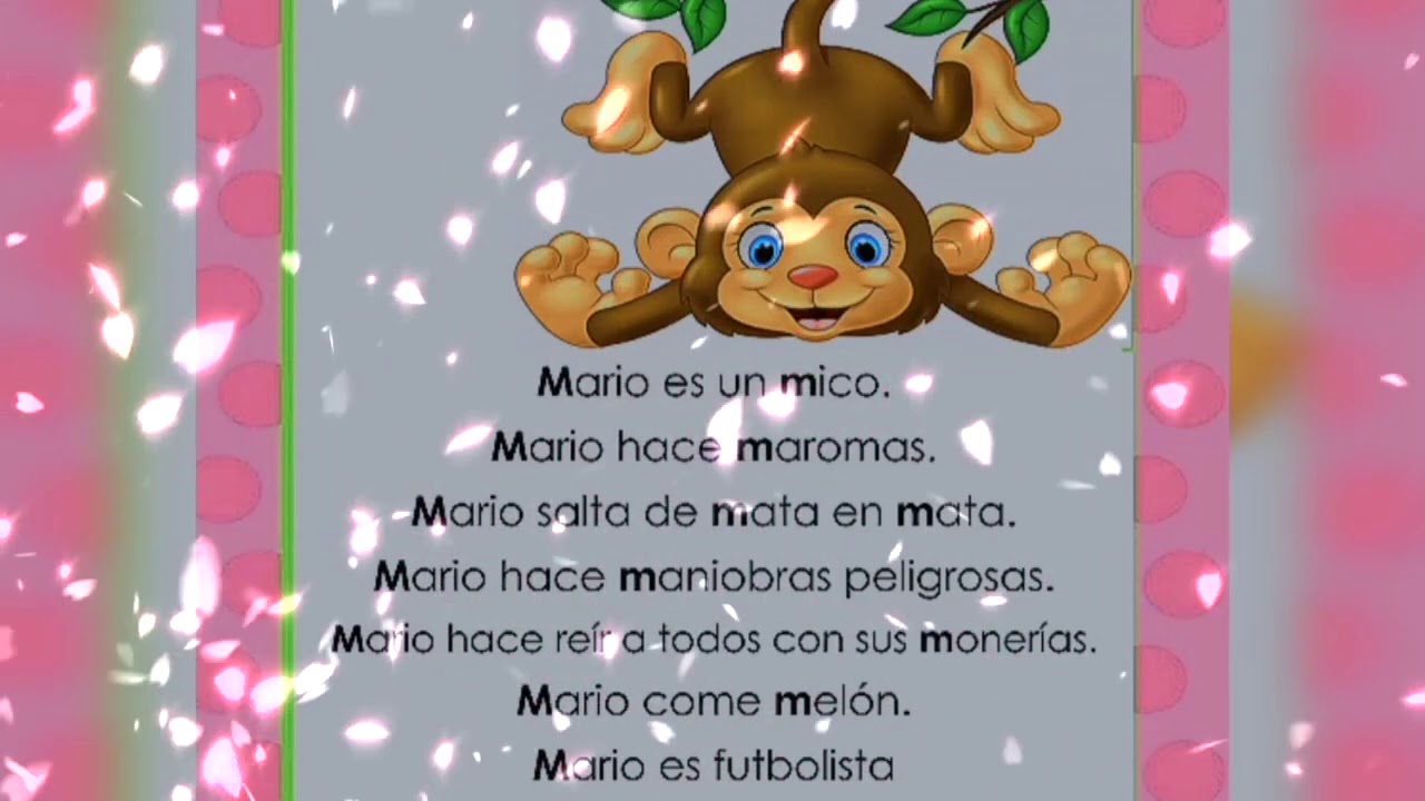 Mario un mico maravilloso - YouTube