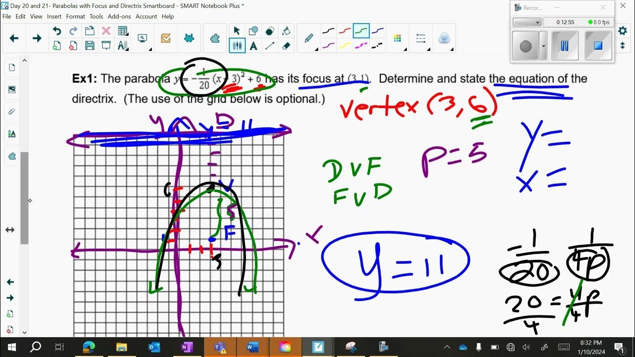 Parabolas Day 2 - YouTube