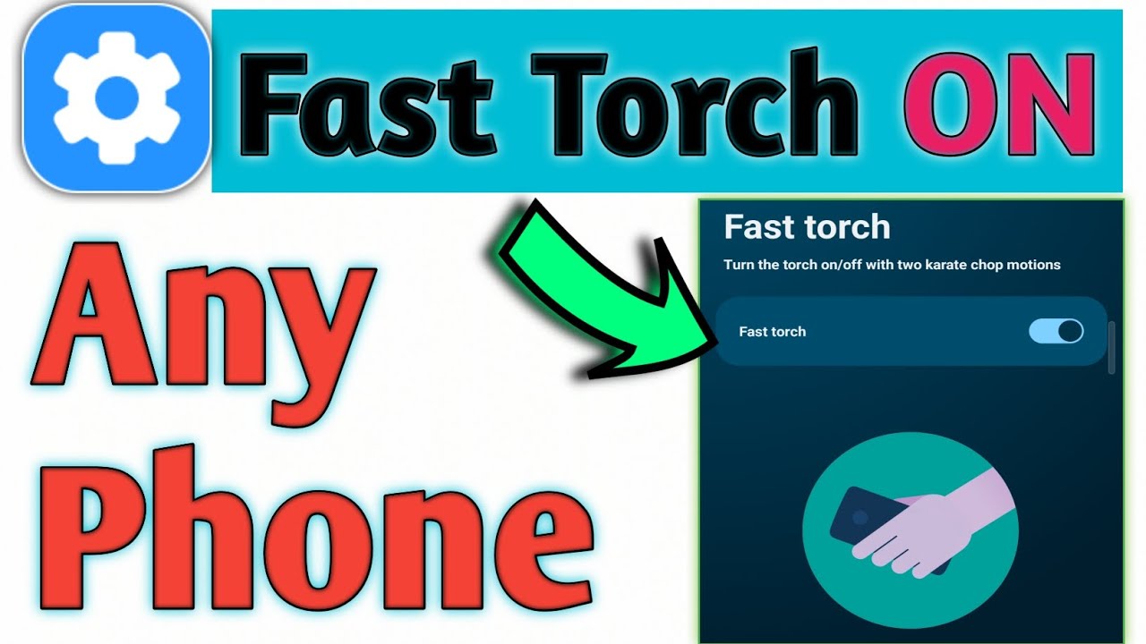 Fast Torch Setting On Any Phone 📱🔥 - YouTube