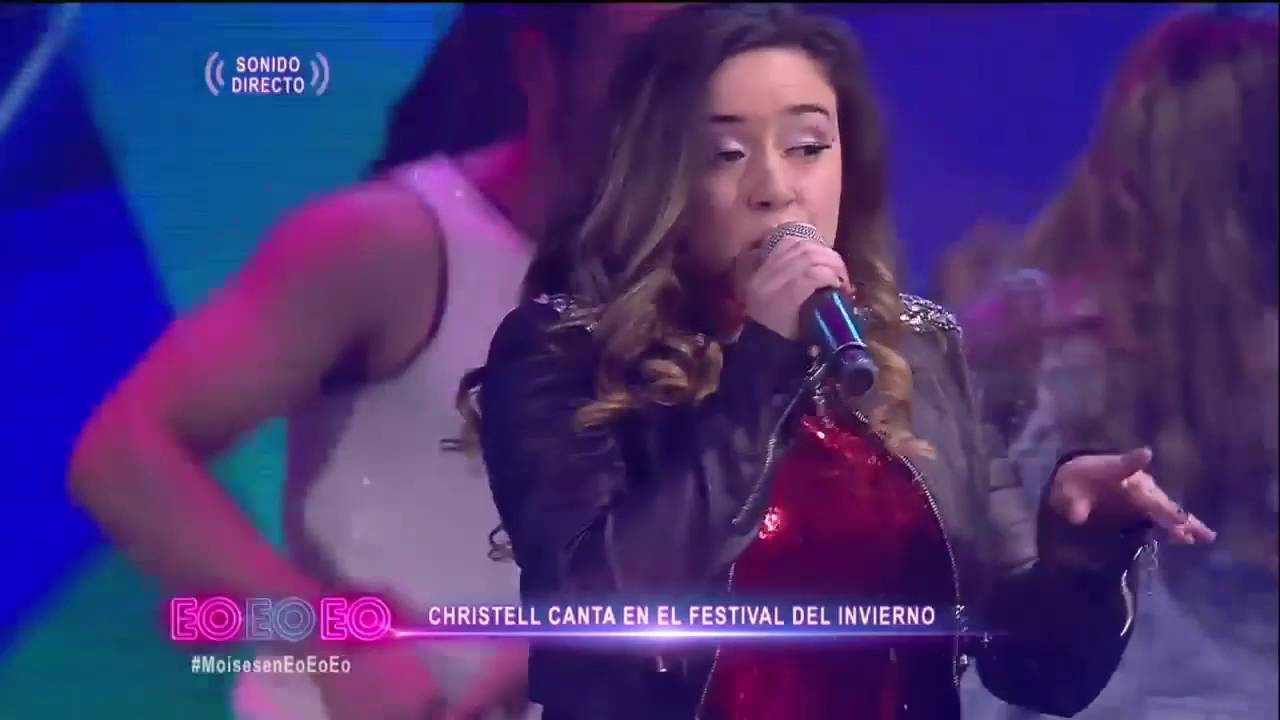 Christell en el Festival de invierno EOEOEO DE TVN - YouTube
