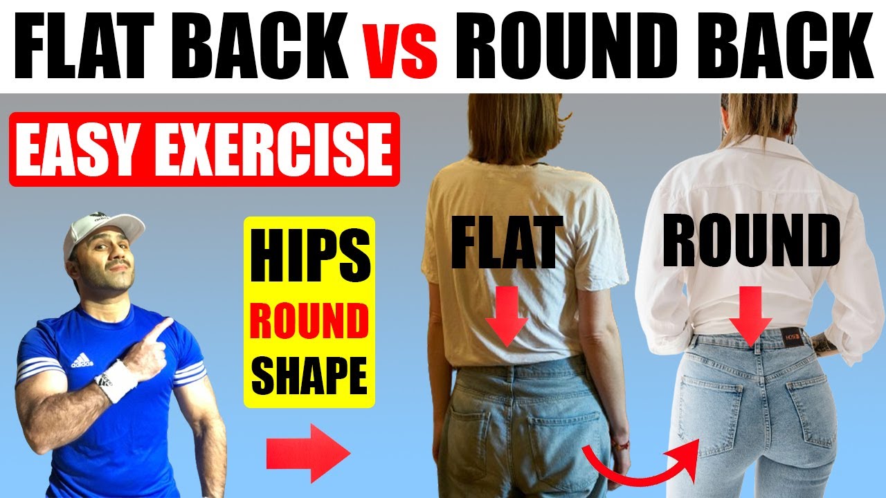 How To Get Round Butt | Hips Fat Burning Exercises For Women | Round ...