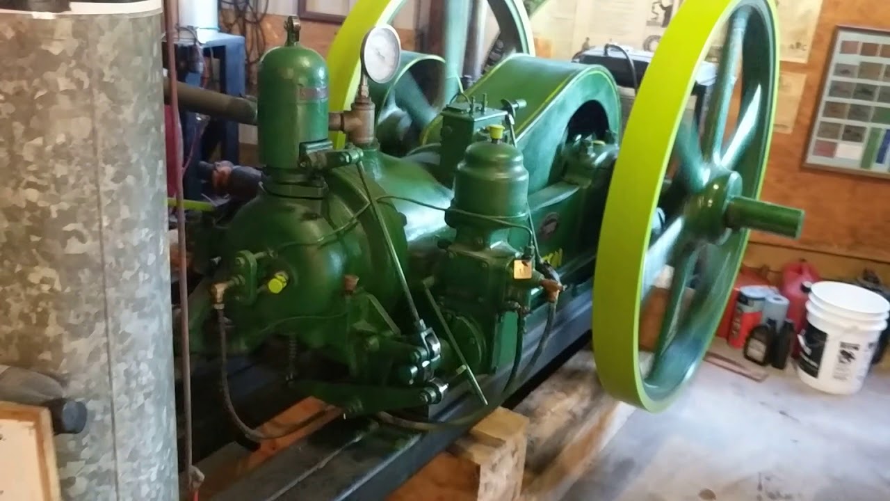 Ruston Engine - YouTube