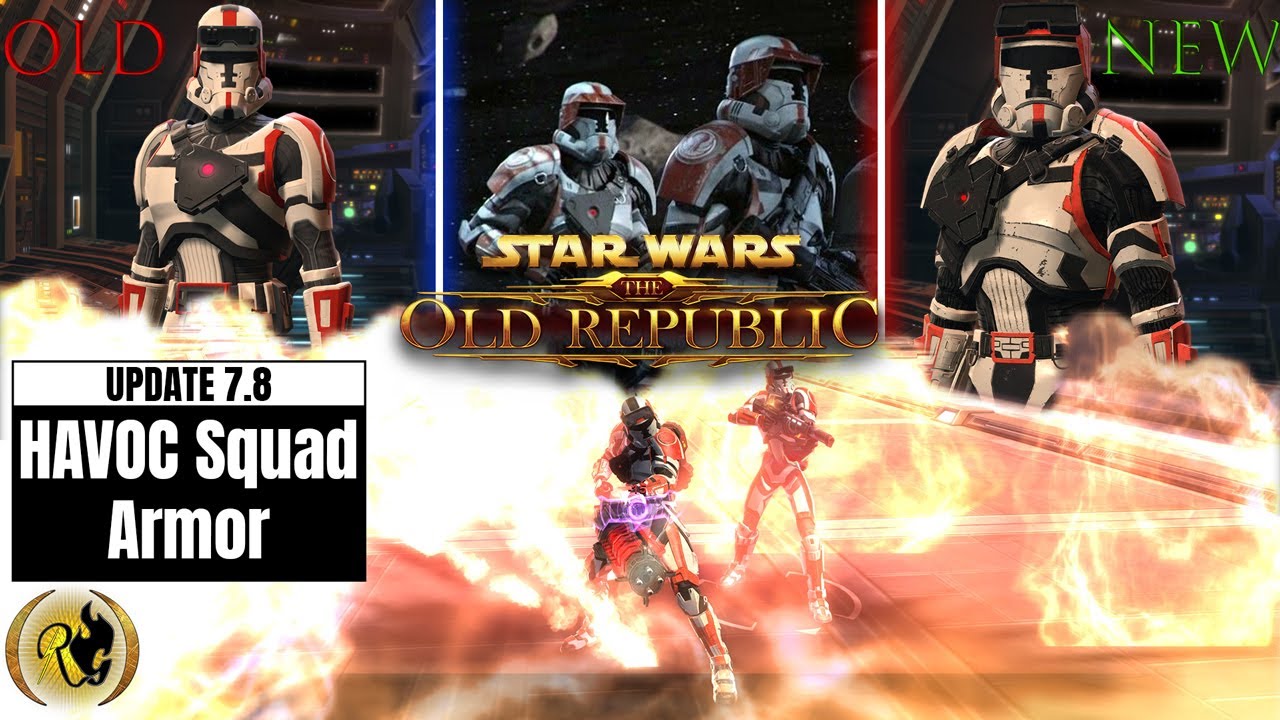 SWTOR Reforged Havoc Squad Armor Set Cartel Market Review Update 7.8 ...