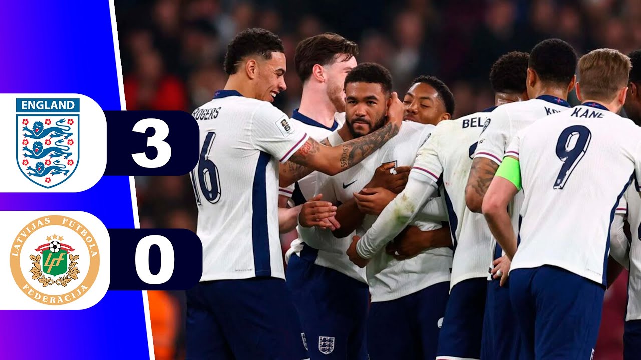 INGLATERRA VS LETONIA EN VIVO ⚽ ELIMINATORIAS EUROPEAS 2026 | REY ...