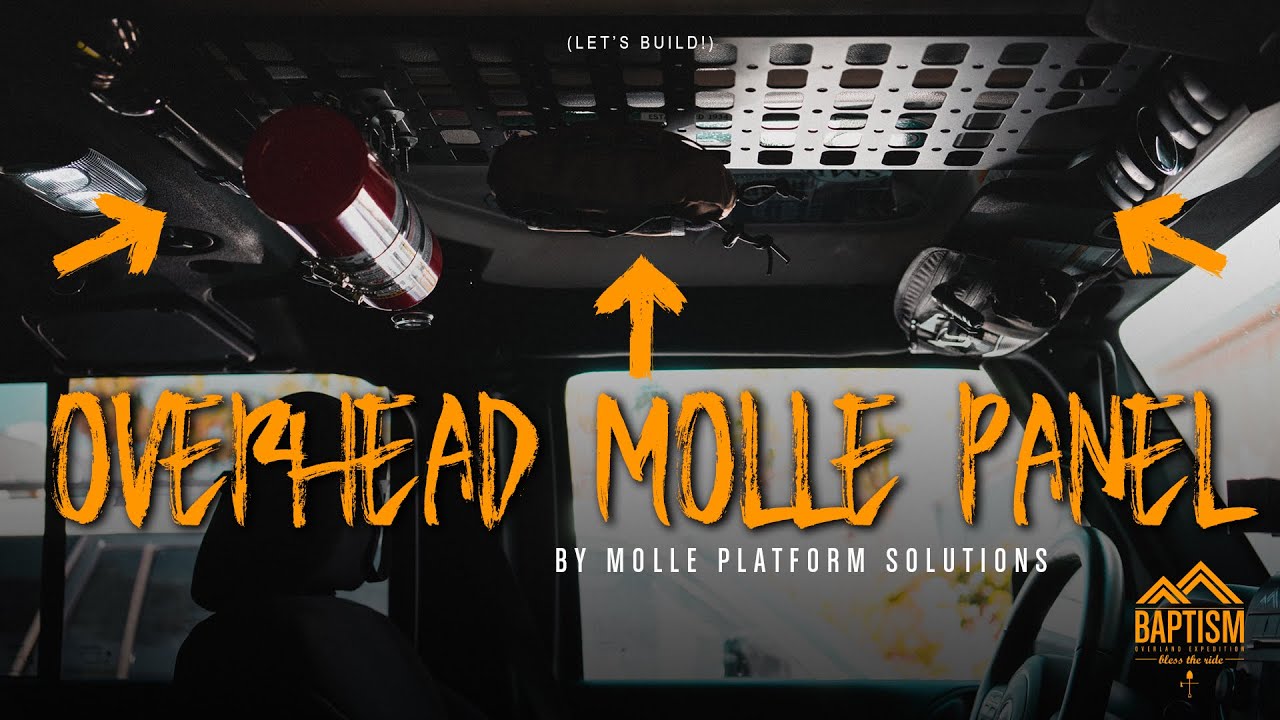 Jeep JK Overhead Molle Panel by Molle Platform Solutions - YouTube