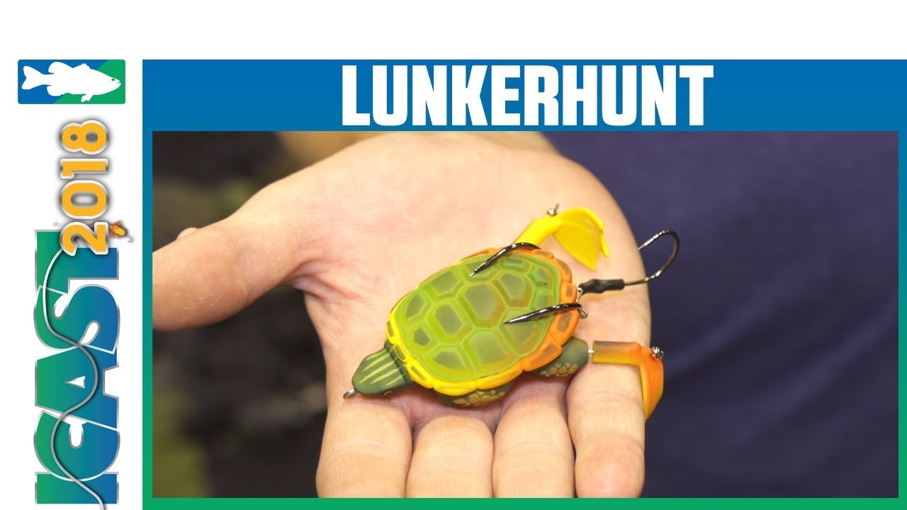 Lunkerhunt Prop Turtle | iCast 2018 - YouTube