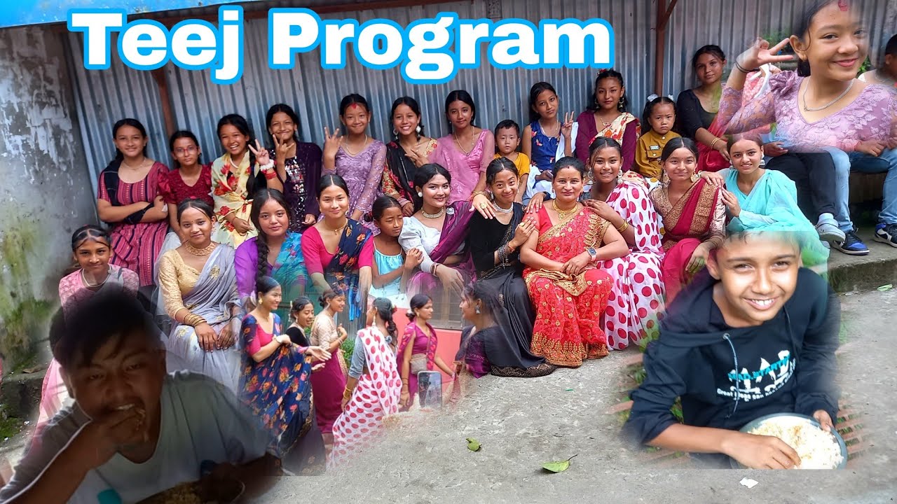 Teej Special Program/ Dar khayio 😁😄@avishekhtamang7550 - YouTube