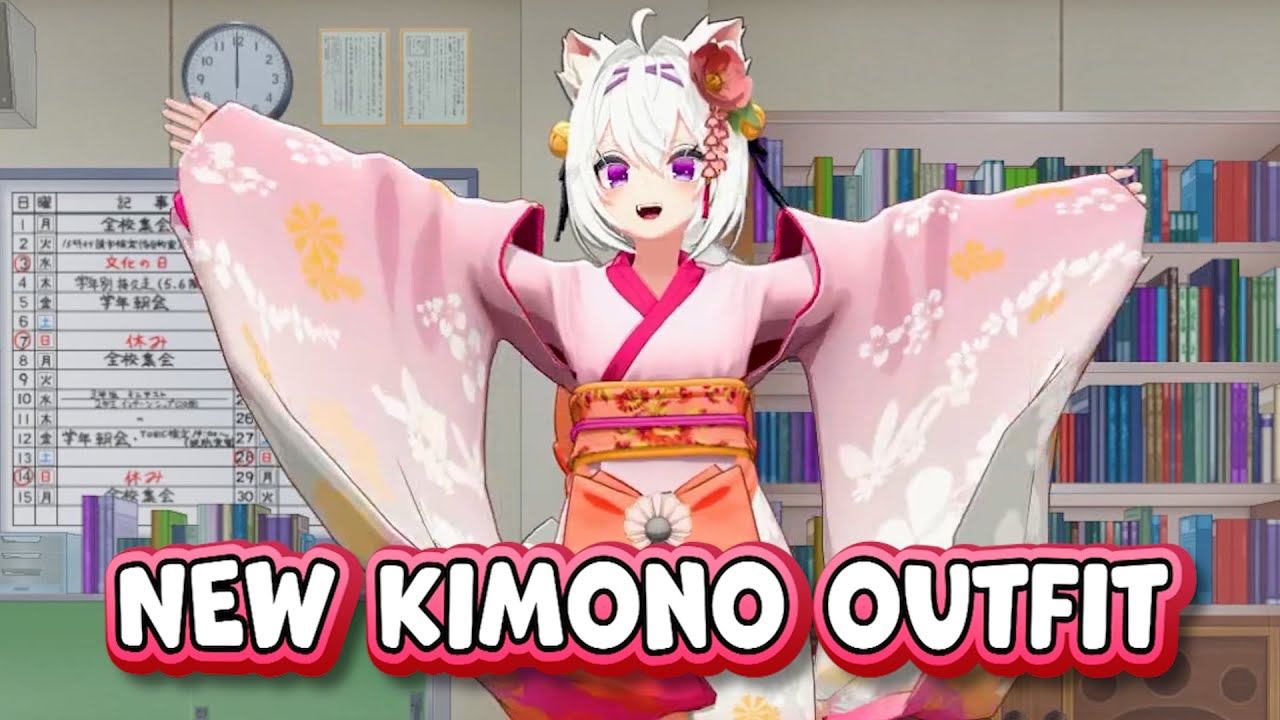 Filian's Cutest Outfit Yet?? (Kimono Debut) 💖 - YouTube