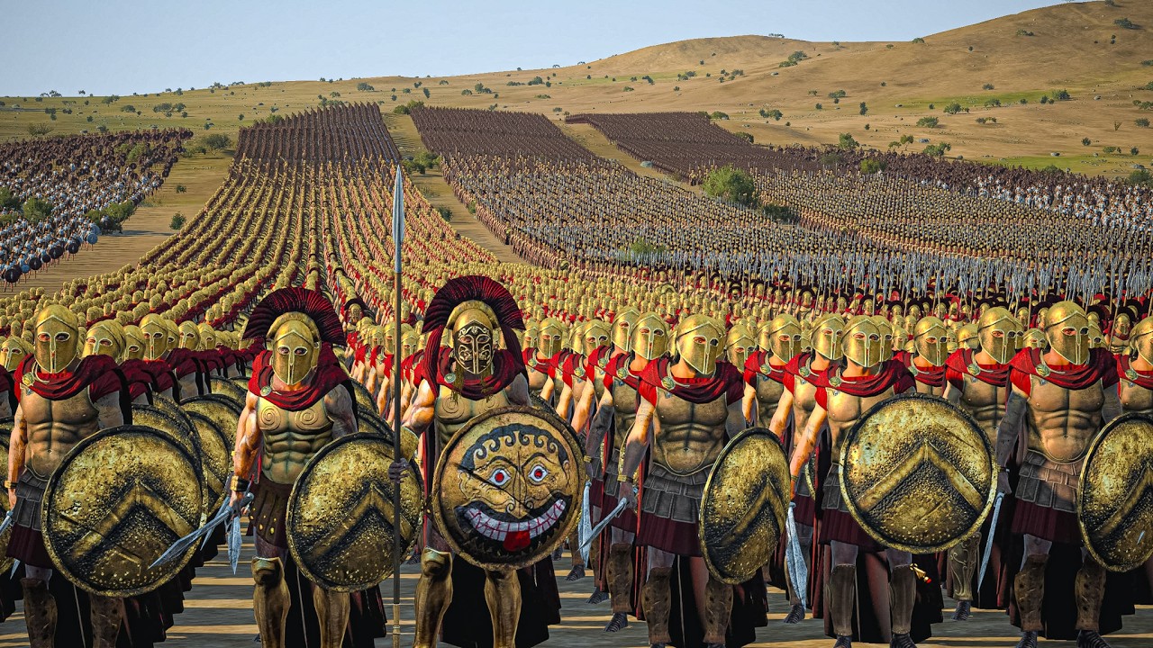 SPARTA vs ATHENS (60K Men Battle) - Total War ROME 2 - YouTube