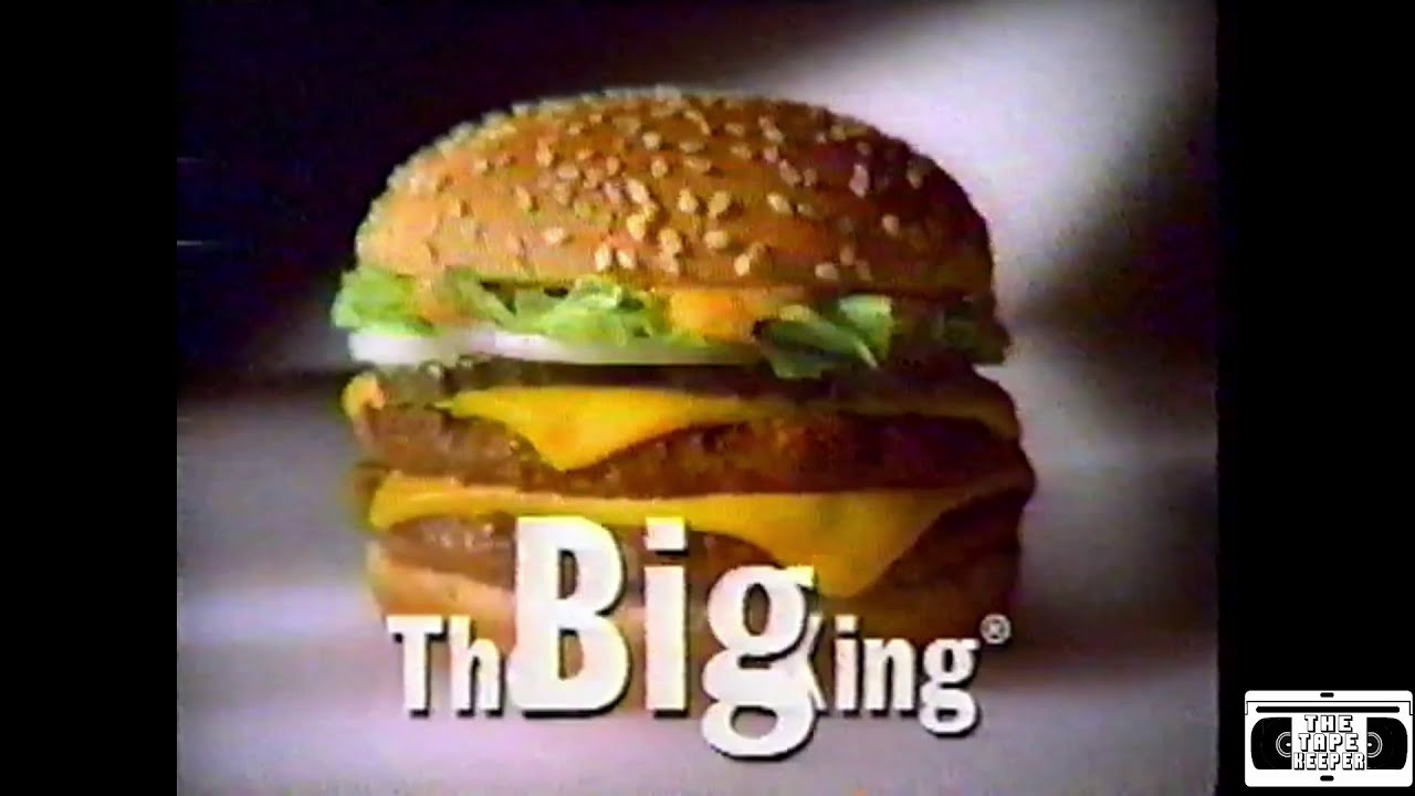 Burger King The Big King Commercial - 1999 - YouTube