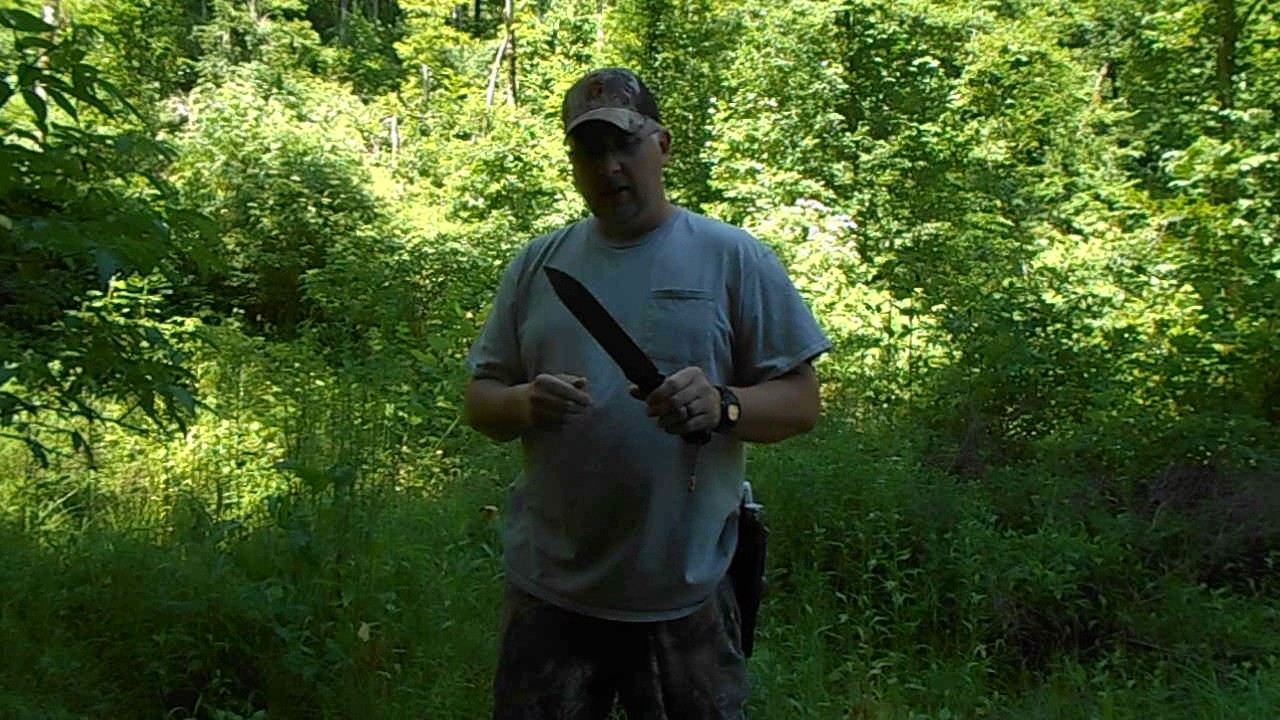 Becker BK9 Combat Bowie - YouTube