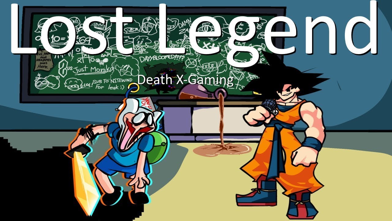 Friday Night Funkin' - Lost Legend But It's Pibby Finn Vs Goku (My ...