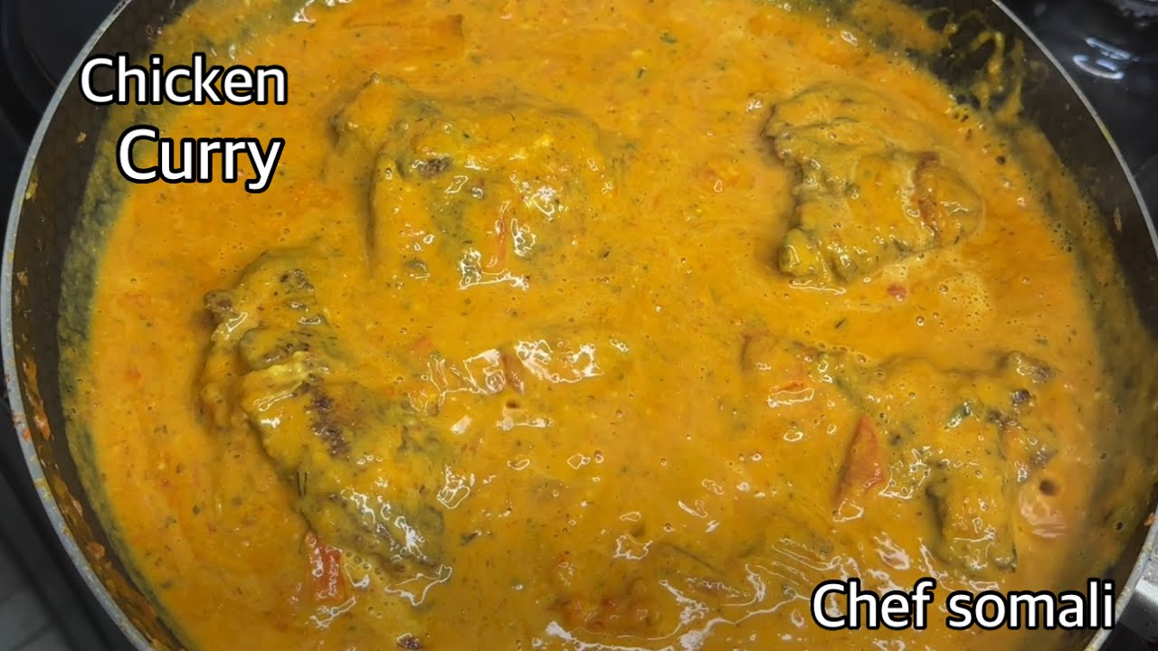 Chicken curry iyo biryani furfur oo macan |by chef somali - YouTube
