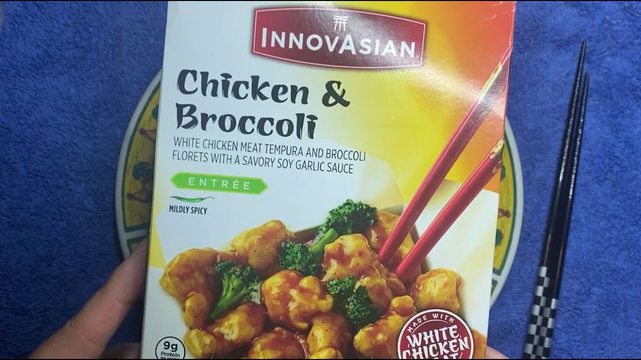 ASMR : Calvert eating Chicken and Broccoli - YouTube