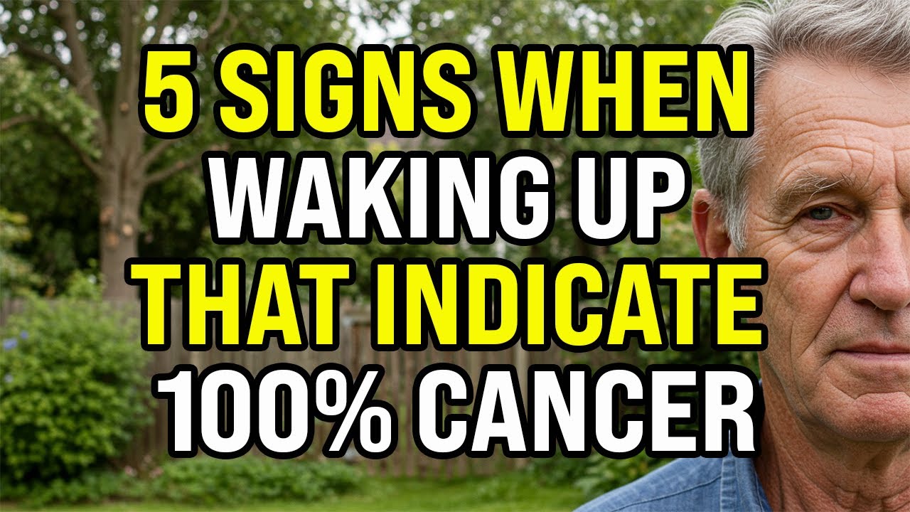 5 signs when waking up that signal early cancer and why seniors should ...