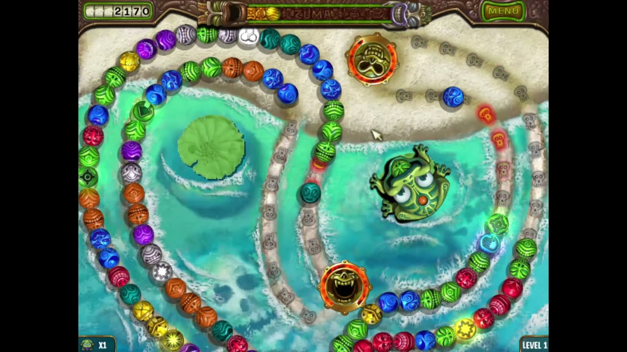 [Zuma's Revenge] Quadruple Skull Coral ! (4-paths | Custom settings ...