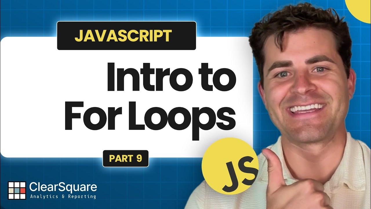 Javascript 9 For Loops - YouTube