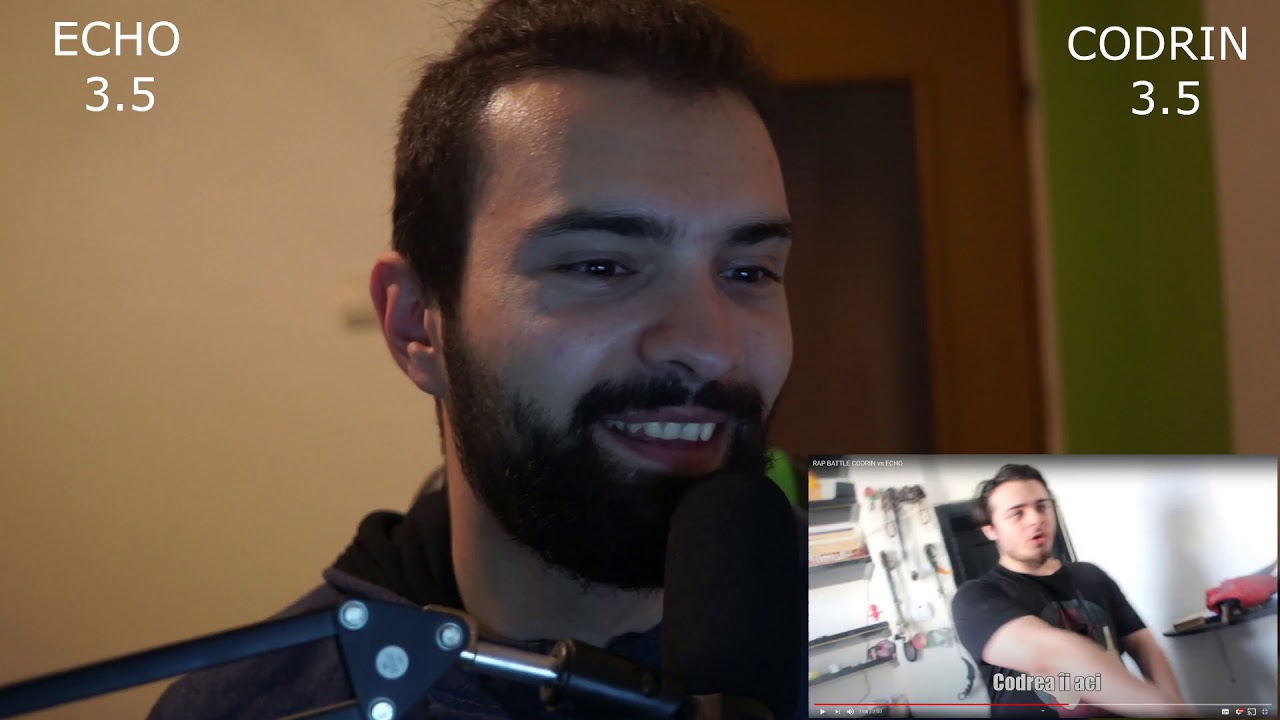 RAP BATTLE CODRIN vs ECHO REACT - YouTube