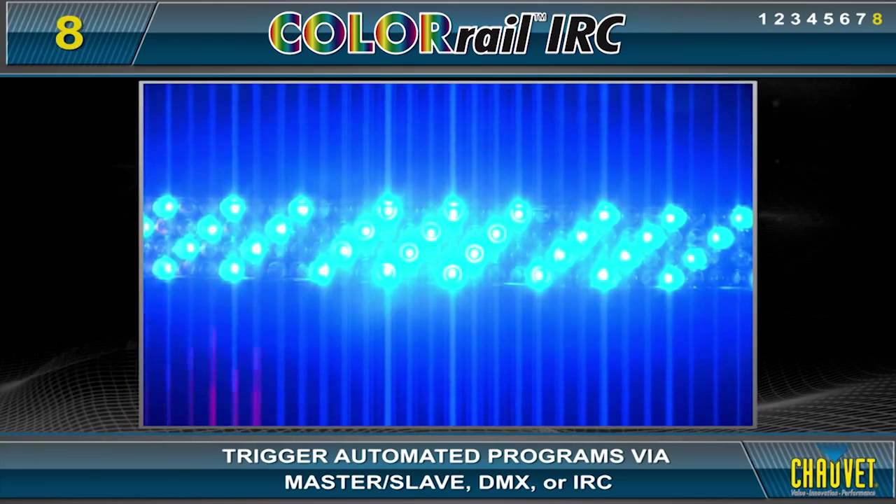 COLORrail™ IRC by Chauvet - YouTube
