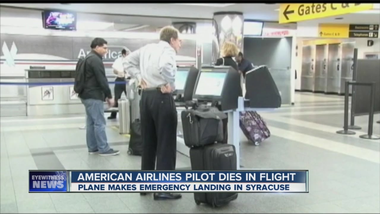 Pilot dies on red-eye flight to Boston - YouTube