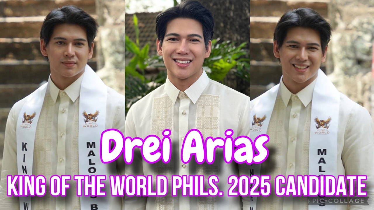 Drei Arias Joins King of the World Philippines 2025 - YouTube