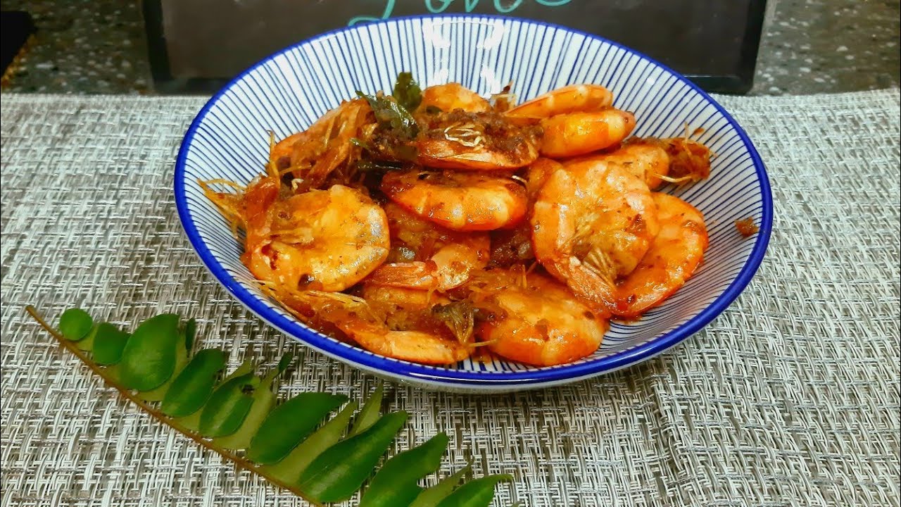 Resepi udang butter chilli flakes simple / butter prawn with chilli ...