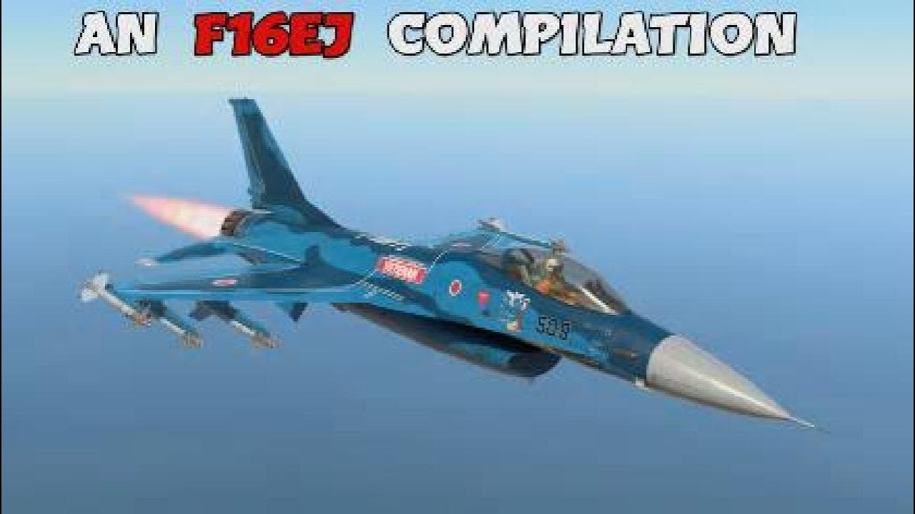 An F16AJ War Thunder Compilation - YouTube