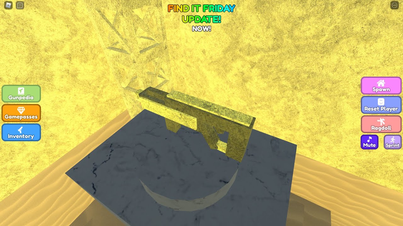 How to find the SAND GUN in Admin Guns - YouTube