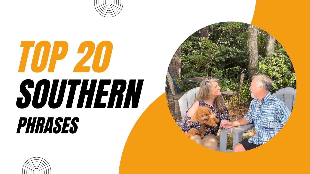 Nancy's Top 20 Southern Phrases - Southern Slang - YouTube