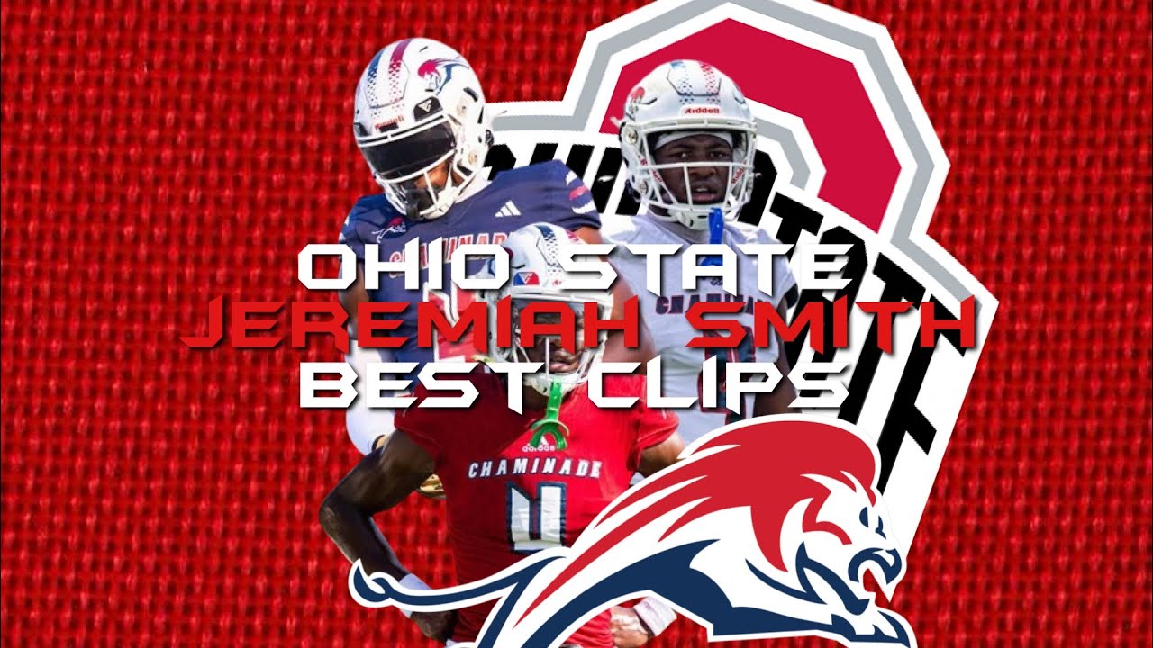Ohio State commit Jeremiah Smith clips for edits (1080p) - YouTube