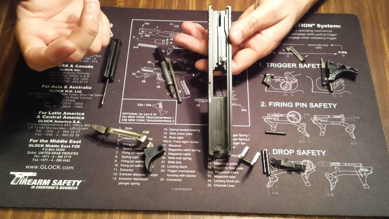 Glock, 25 cent trigger job - YouTube