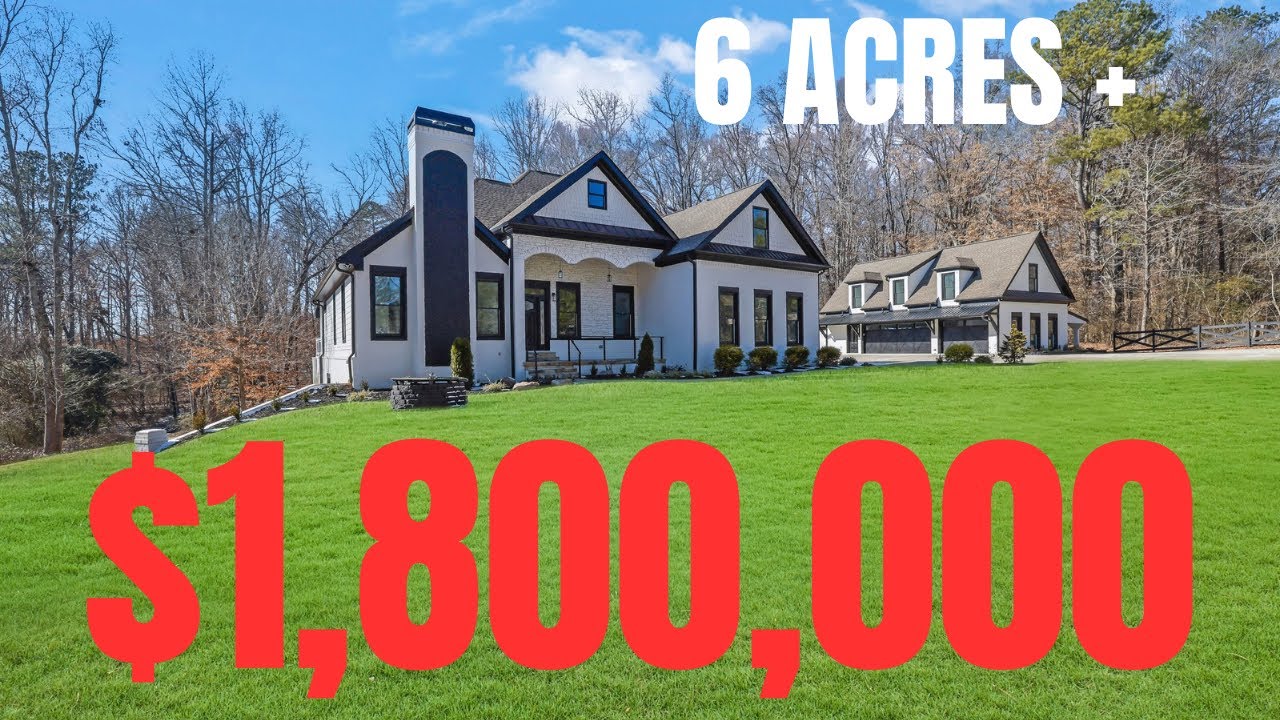$1,800,000 Most luxurious ranch home with more 6 ACRES | Luxury Real ...
