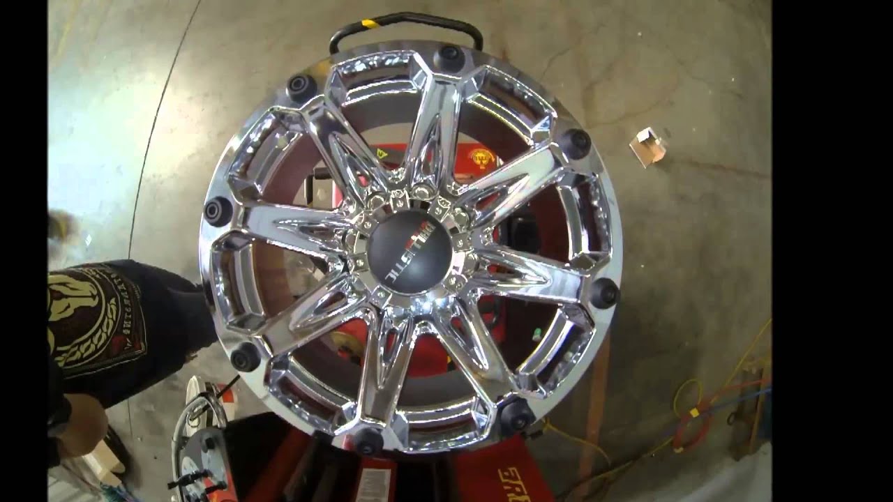 Ballistic Wheels EMR 814 Chrome - YouTube