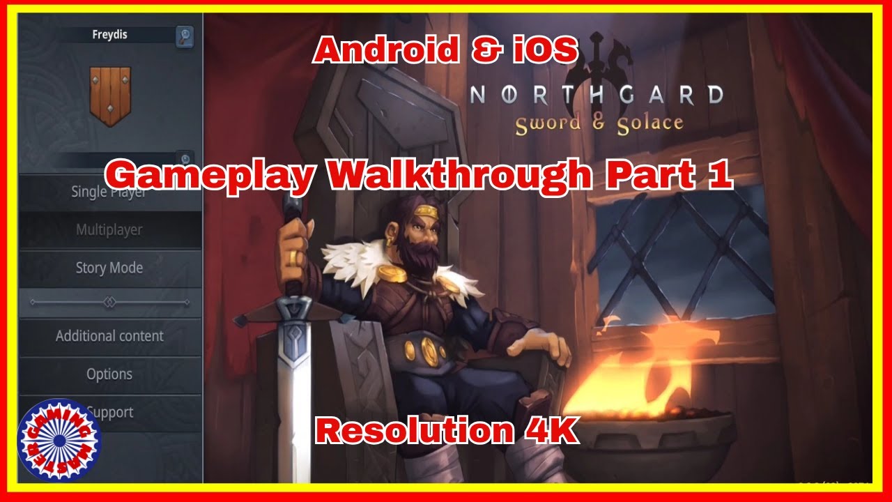 NORTHGARD ANDROID GAMEPLAY PART 1 | 4K RESOLUTION - YouTube