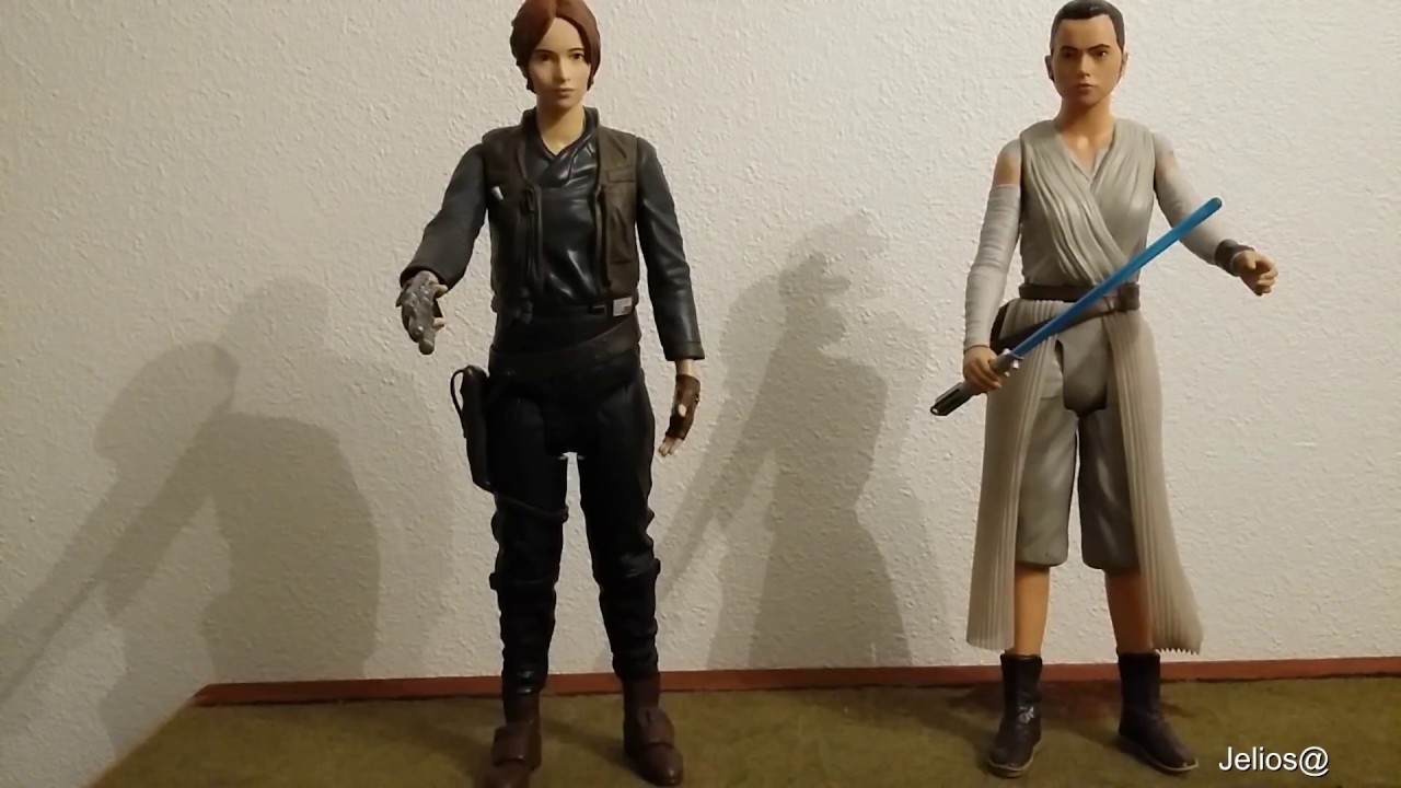 Jelios STAR WARS Rey and Jyn Erso Toys 18 inches 45 cm - YouTube