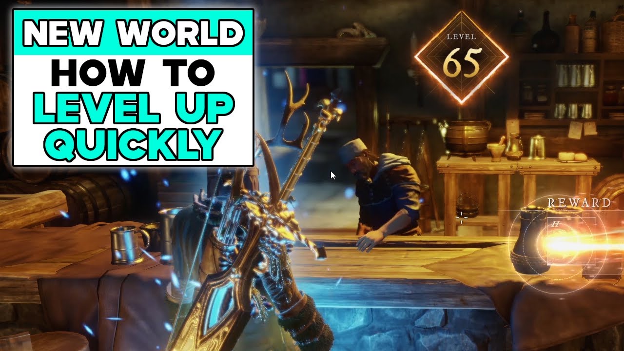 NEW WORLD How To Level Up QUICKLY - YouTube