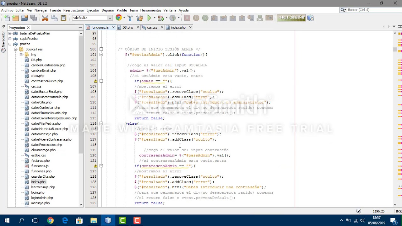 Código Proyecto DAW - YouTube