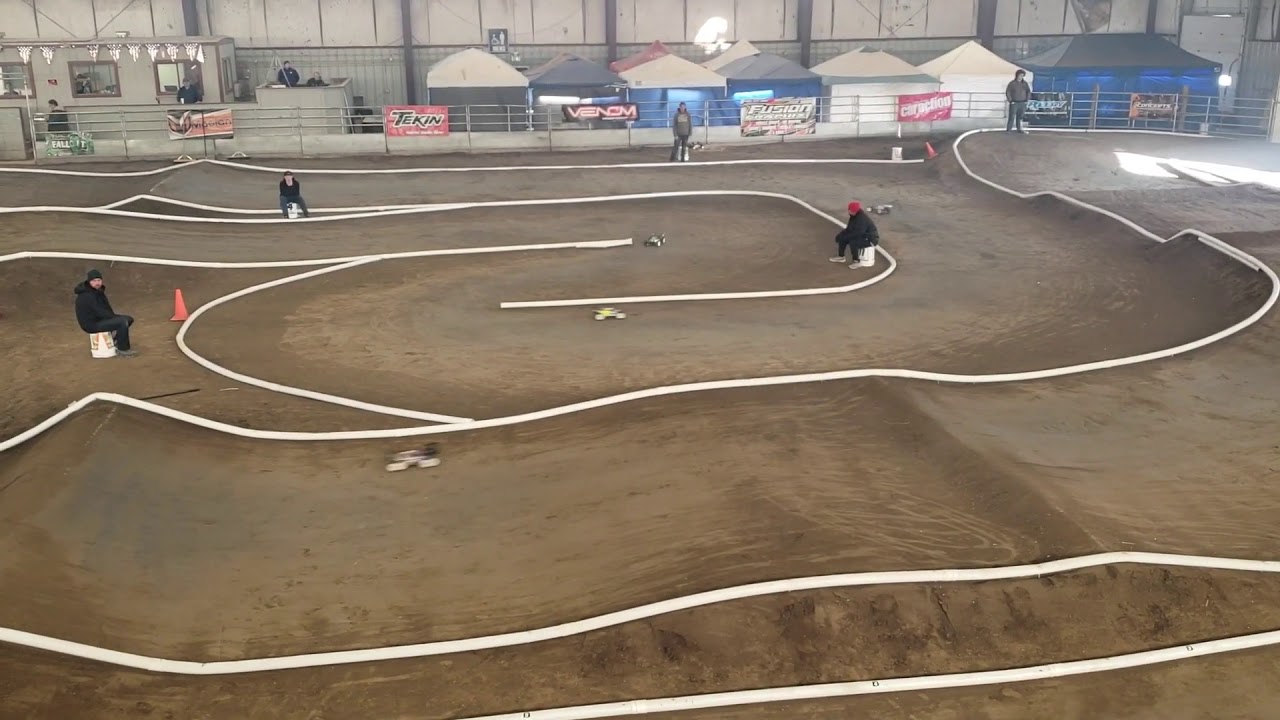 2018 Fallout RC Arenacross Nitro Buggy A Main - YouTube